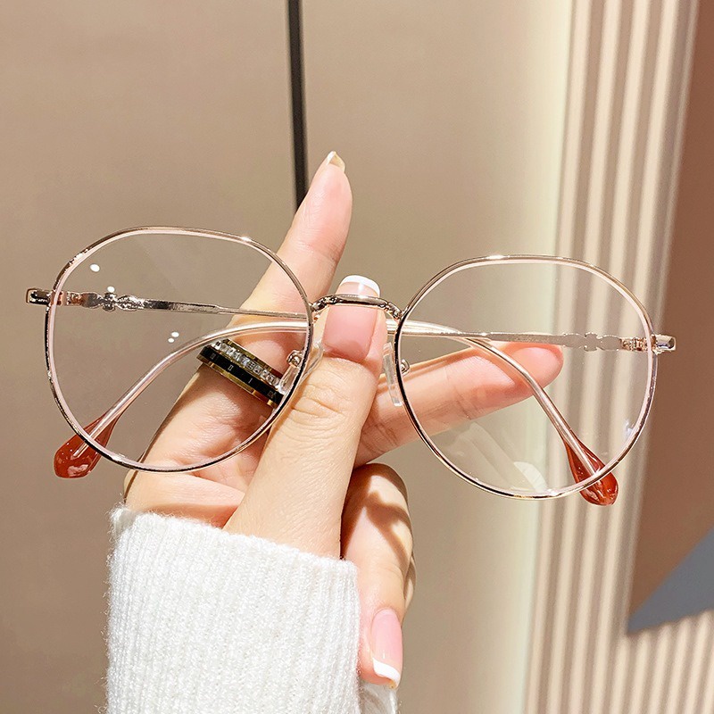 Computer Anti Radiation/Blue Light Coated Lens Full Metal Eyeglass ...