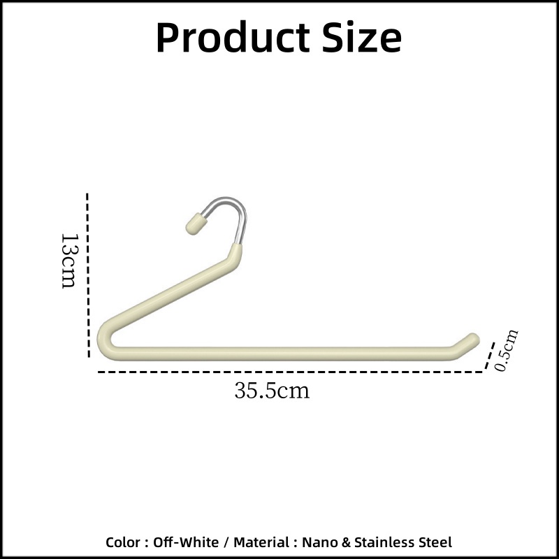 Daily Like | Z-shaped Durable Stainless Steel Space Saving Metal Jeans ...