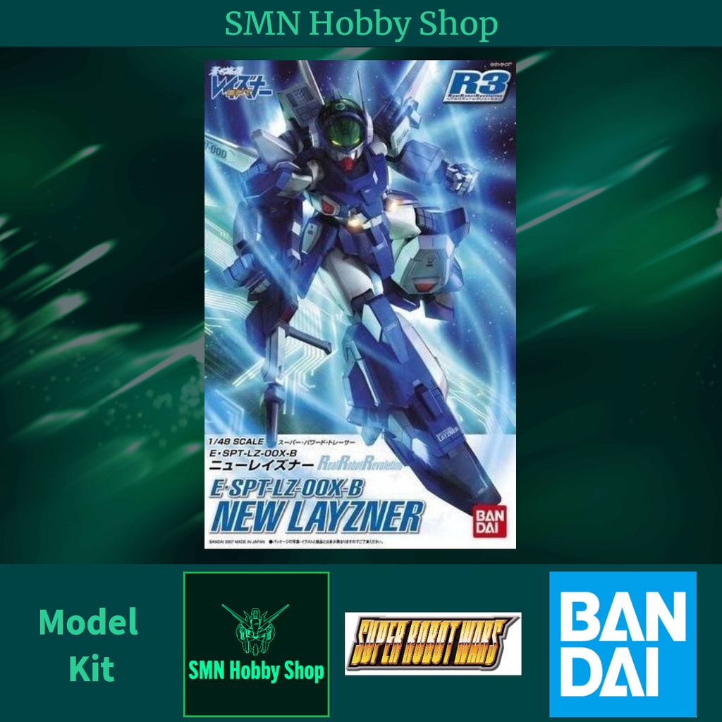 R3 - Real Robot Revolution 1/48 E-SPT-LZ-00X-B New Layzner Toys Plastic Model Kit [SRW - Super ...