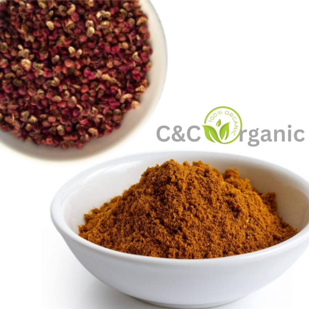 Szechuan pepper powder 1kg WHOLESALES BORONG 批发 sichuan 四川麻辣花椒粉 ...