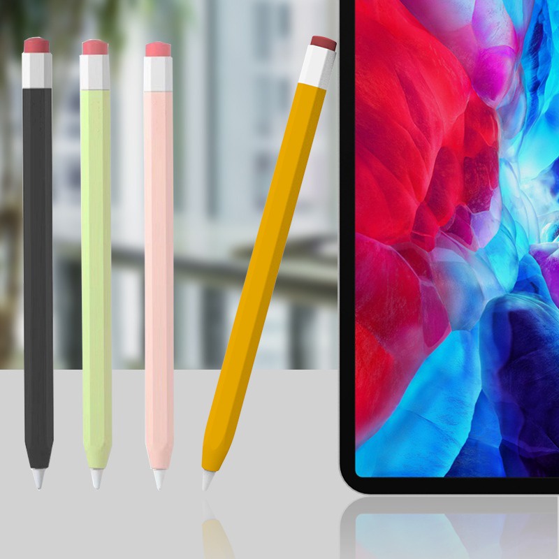 Soft Silicone Case for Apple Pencil Pro Gen 2 1 Skin Sleeve Anti-slip ...