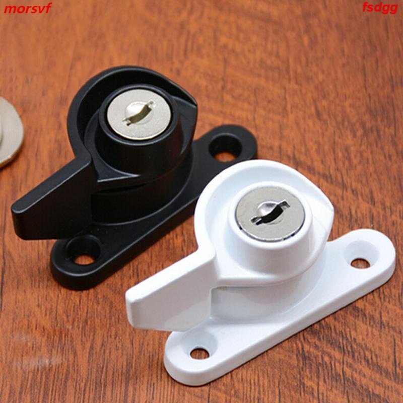 Sliding Door Window Locks Security Crescent Lock With Key Anti Theft ...