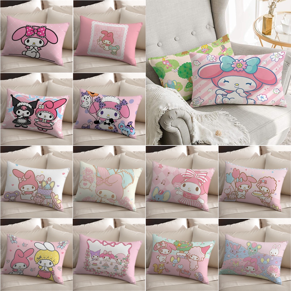 Sanrio Cartoon My Melody Rectangular Pillowcase Single Side Printed ...