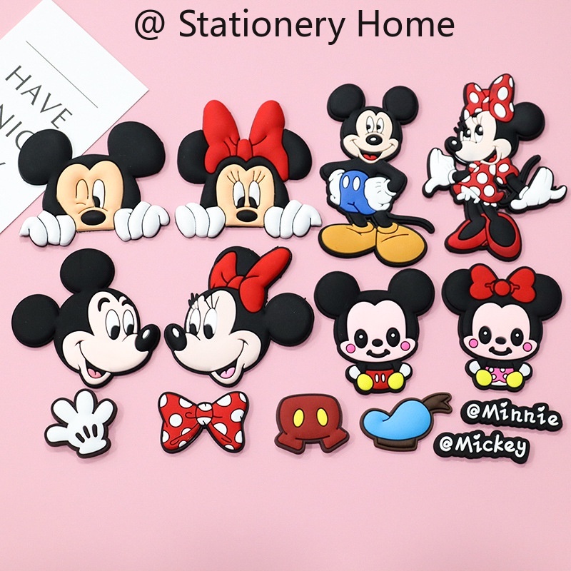 Mickey Mouse PVC Refrigerator Creative Decoration Magnet Personalized ...
