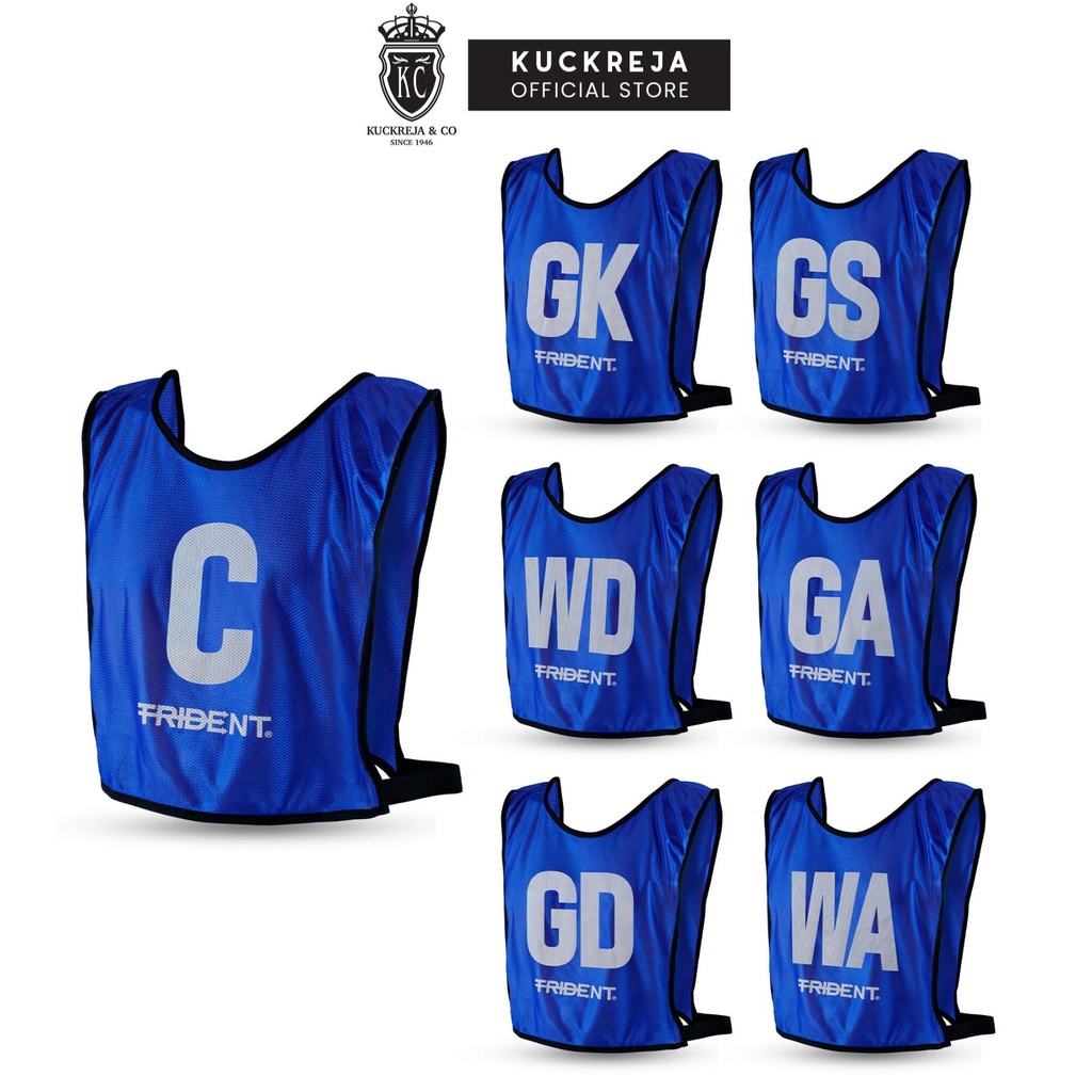 Trident Netball Bibs Set – Blue (Senior, Junior) | Shopee Malaysia