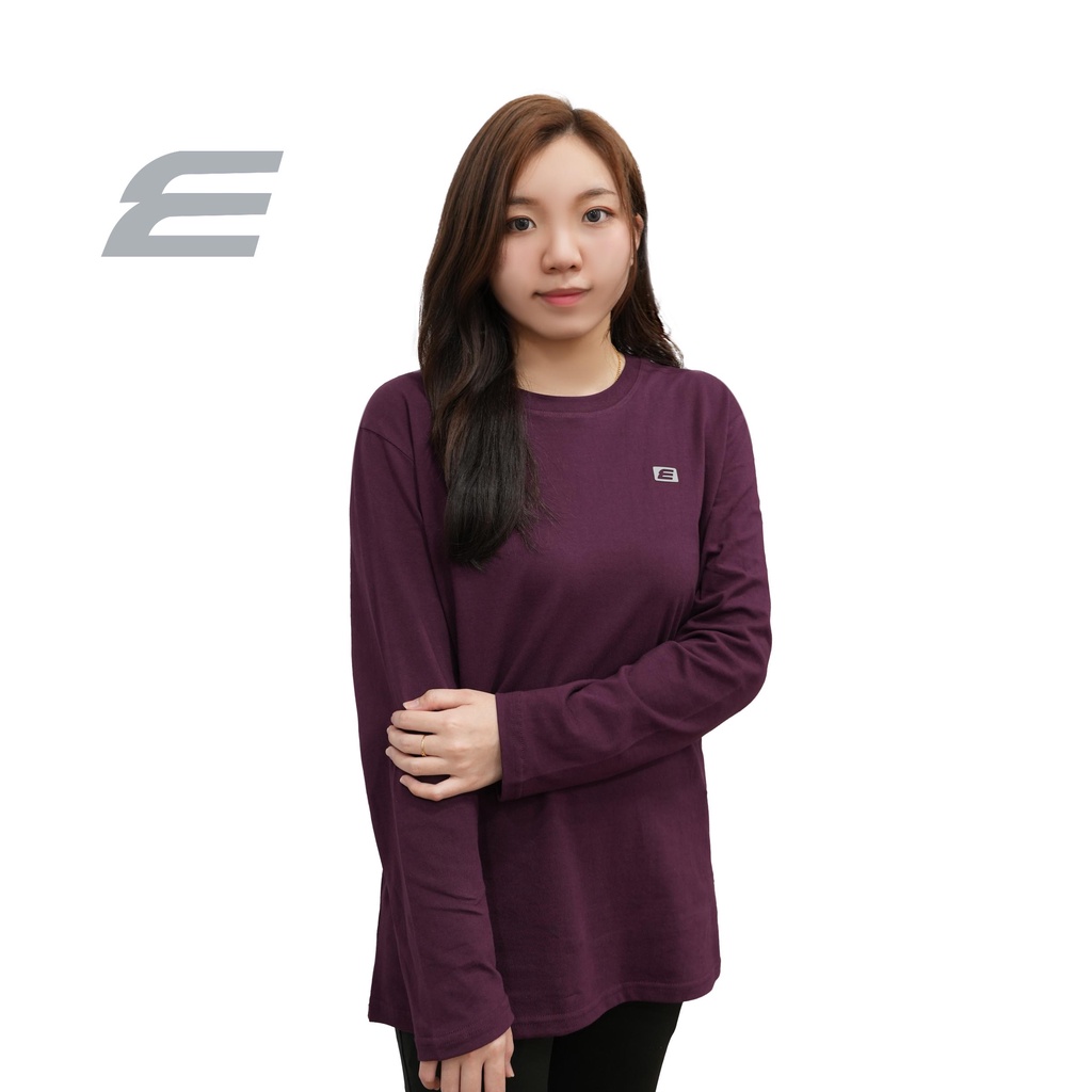 ELGINI E16212 Baju-T Kapas Lengan Panjang S-XXL | Long Sleeve Plain ...