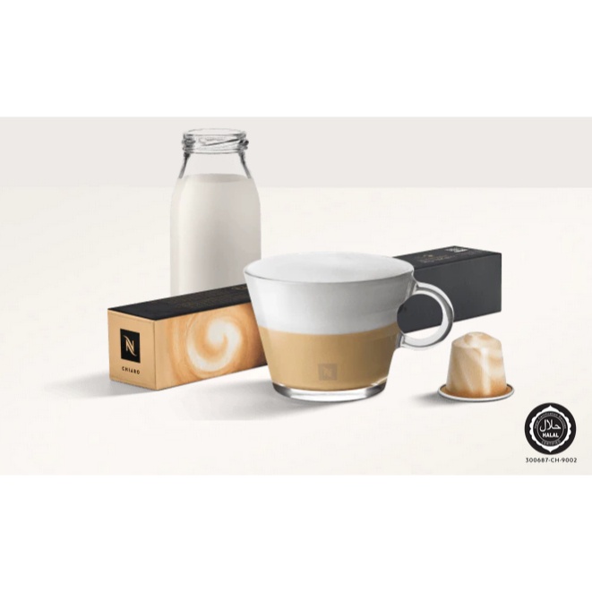 NESPRESSO Capsules Barista Collection Chiaro (10 Capsules) | Shopee ...