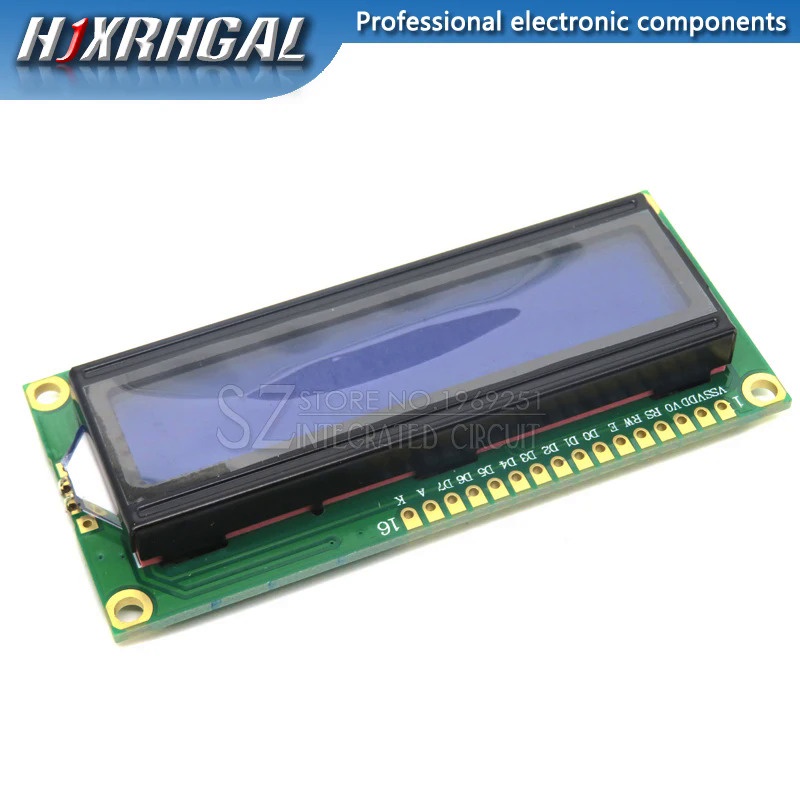 1pcs 5V lcd 1602 blue screen Character LCD Display Module Blue ...