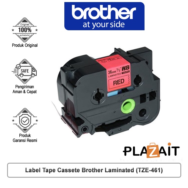 Brother Label Tape Cassette Laminated (TZE-461) | Shopee Malaysia