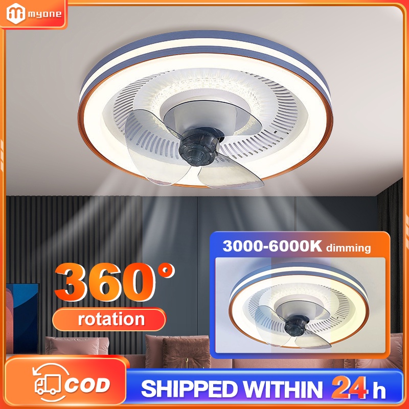 Ceiling Fan with Light 72W fan light ceiling fan light invisible fan ...