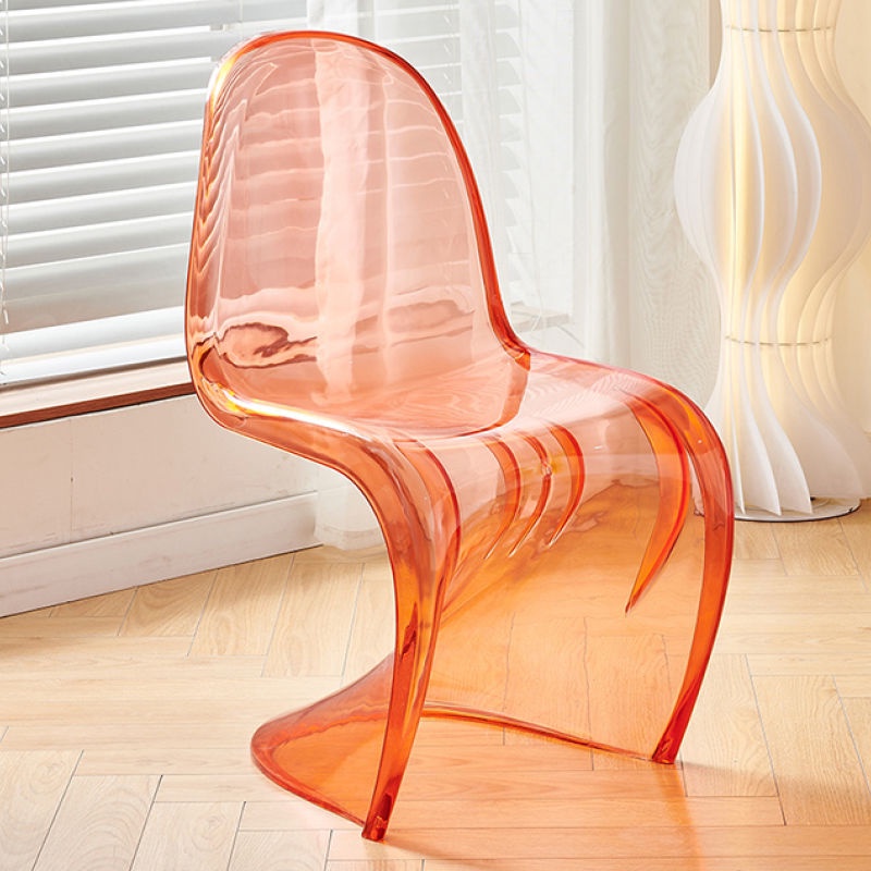 『Free Shipping』Ins style Pandong chair simple acrylic transparent chair ...