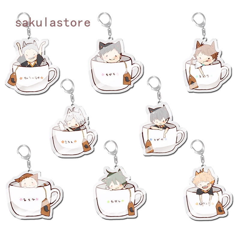 Haikyuu Animation Acrylic Keychain | Shopee Malaysia