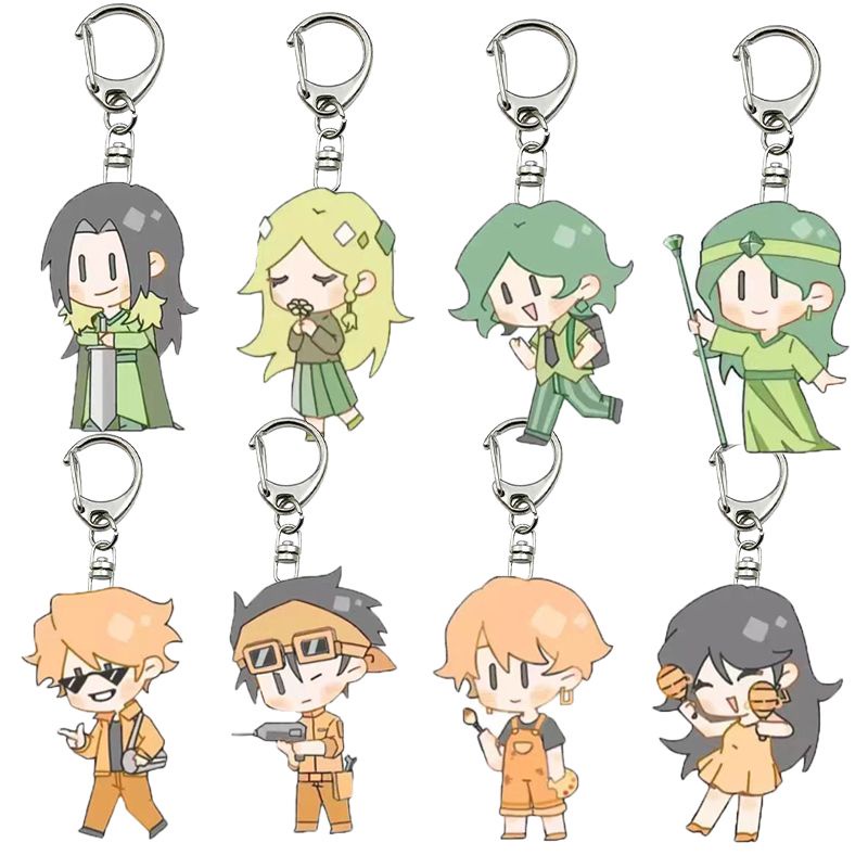 MBTI16 Personality Acrylic Keychain Women INFP ENFP INTP Kawaii Key ...