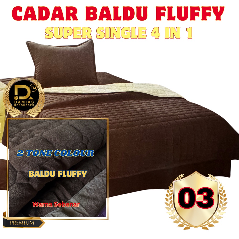 Cadar Katil Bujang set 5 in 1 with Comforter Single /Super Single Cadar ...