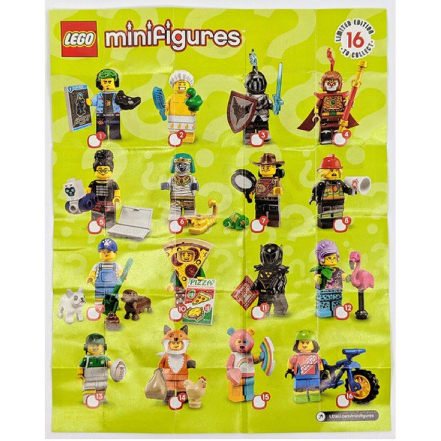 LEGO Series 19 Minifigures 71025 Full Set | Shopee Malaysia