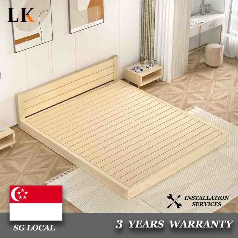 Plinth Pine Plint Frame Tatami LK Platform Japanese Low Sheet Double ...