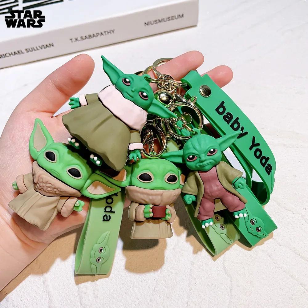Star Wars Baby Yoda Original Keychains for Men, Cute Disney Doll ...