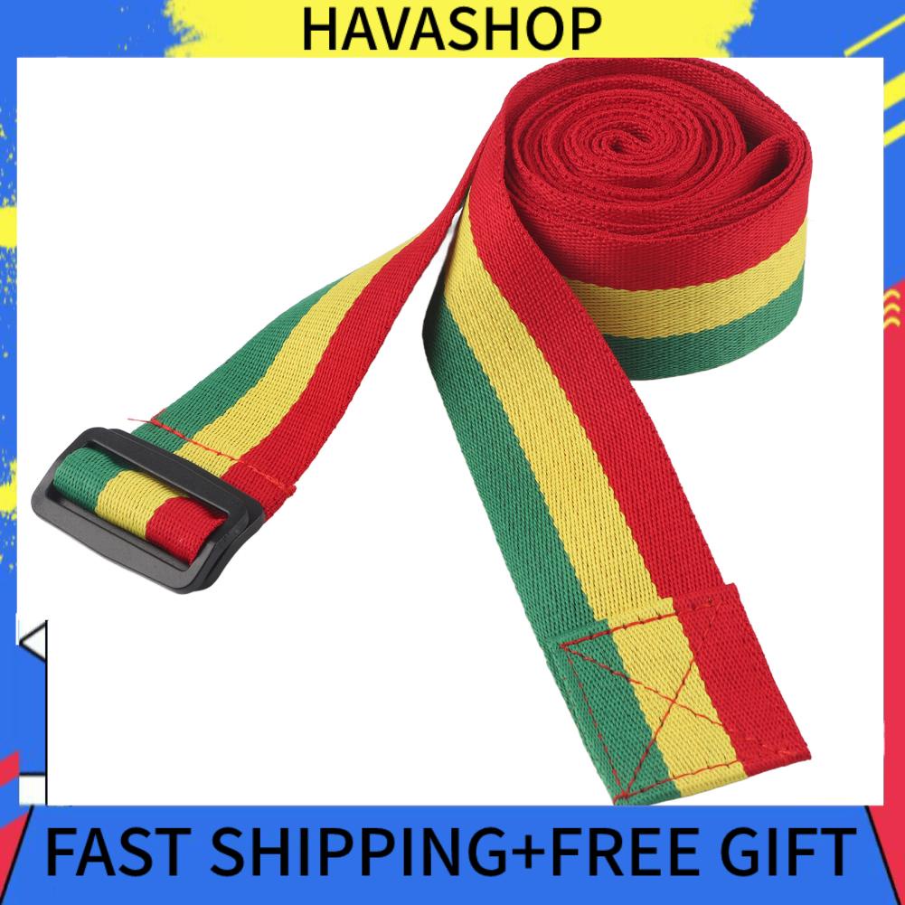 Havashop Zerone Djembe Strap Tricolor Portable African Hand Drum Belt ...