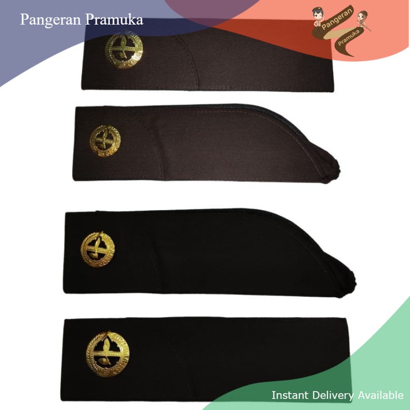 Peci Pembina Putra Putri Plus Emblem | Shopee Malaysia