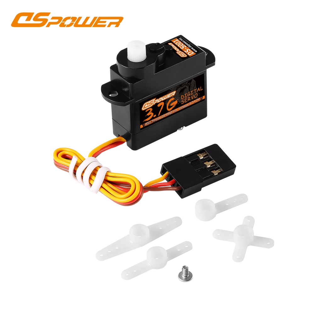 DSPOWER 3.7G Mini Micro Servo Digital Servo Waterproof Coreless Servo ...