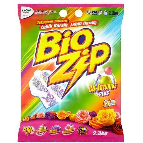Bio Zip Powder Detergent Colour 2.3kg | Shopee Malaysia