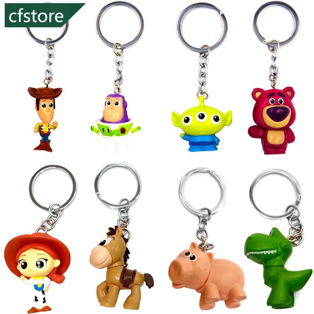 CFSTORE Fashion Creative Toy Story Keychain Woody Buzz Lightyear Action ...