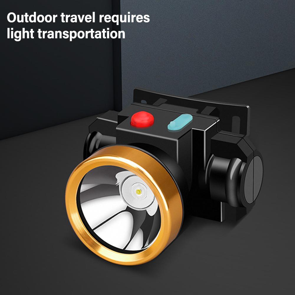 Multi-Purpose LED Flashlight Rechargeable Headlamp Bright Flashlight ...