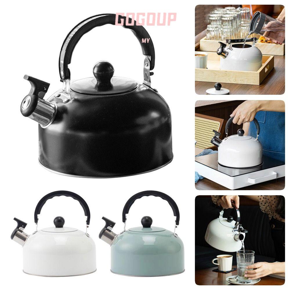 【Ready stock 】_GOGUVO 3L Whistling Kettle Durable for Hiking Cooking ...