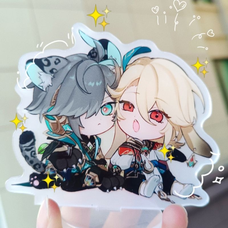 Alhaitham Gift Toy Figures Acrylic Stand Genshin Anime Model Action ...