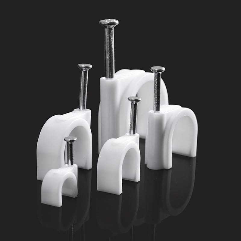 Cable clamps/electric cable clamps/concrete cable nails price PACK All ...