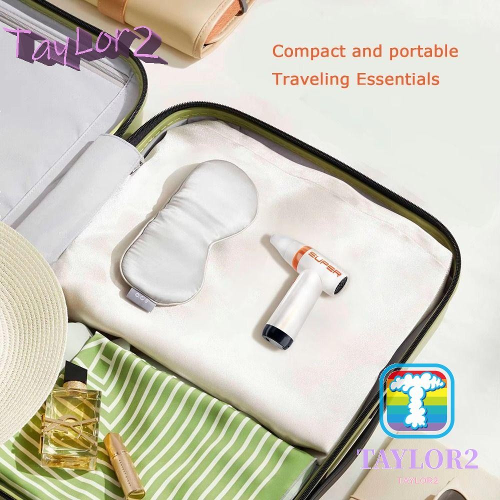 ATAYLOR Wireless Handheld Power Fan, 100000 RPM 55m/s Turbo High-Speed ...