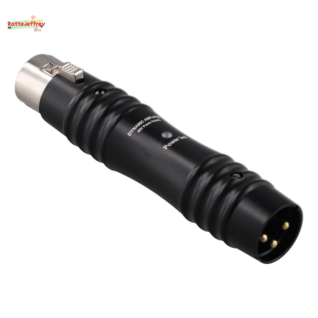 Mini 48V Dynamic Microphone Preamp Single Channel Activator Increase ...