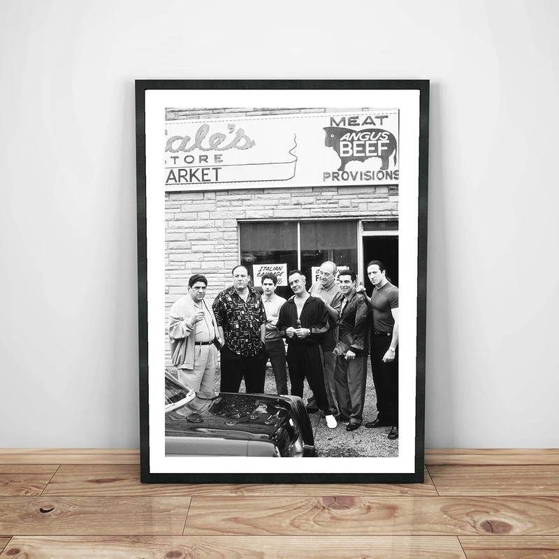 Sopranos Poster Classic TV Series Show The Sopranos Family Prints ...