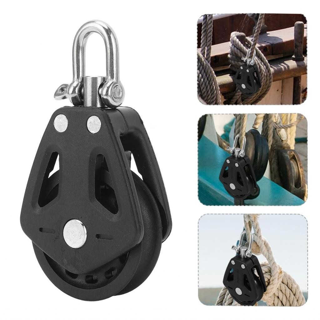 Ilikestore Sailboat Pulley Stainless Steel Nylon Roller Lifting Tool ...