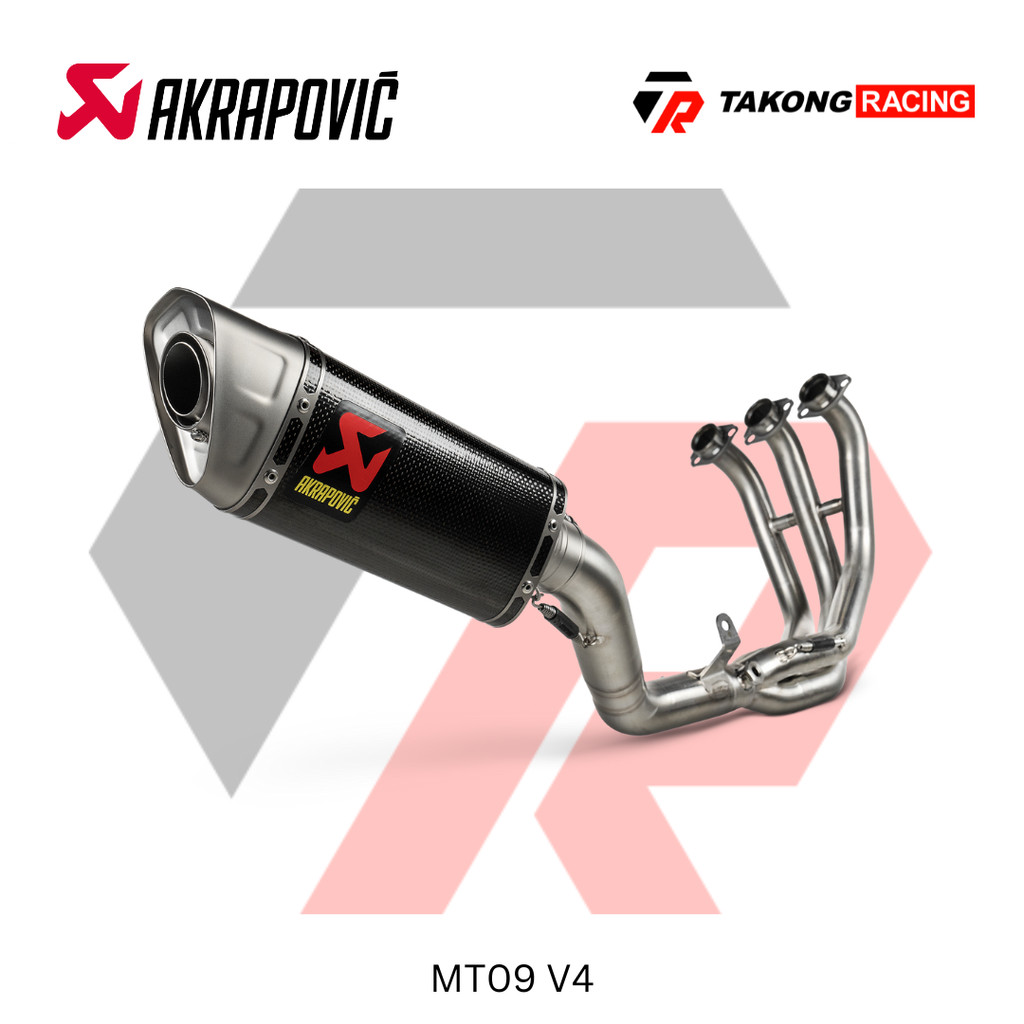 Akrapovic Race Line Carbon Full System - MT09 V4 | Shopee Malaysia
