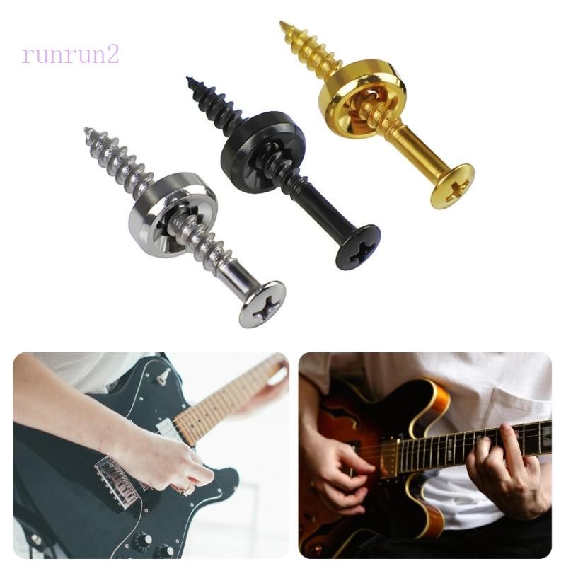 RUN Guitar Neck Collar Attachment Mounting Screw Ferrules with Nut ...