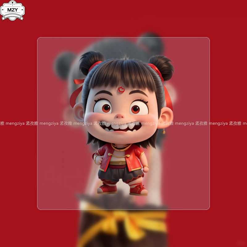 【Ready Stock】 Nezha Magic Boy Born Bumper Stickers Personalized ...