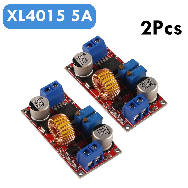 2Pcs XL4015 5A DC Buck Step Down Voltage Converter Constant Current ...