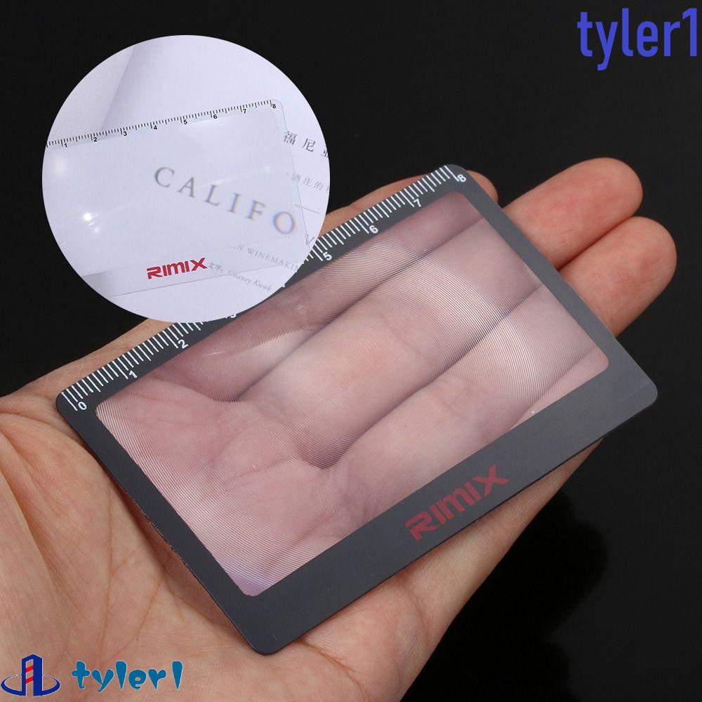 TYLER1 Card Magnifying Glass Portable Credit Card Magnifier For The ...