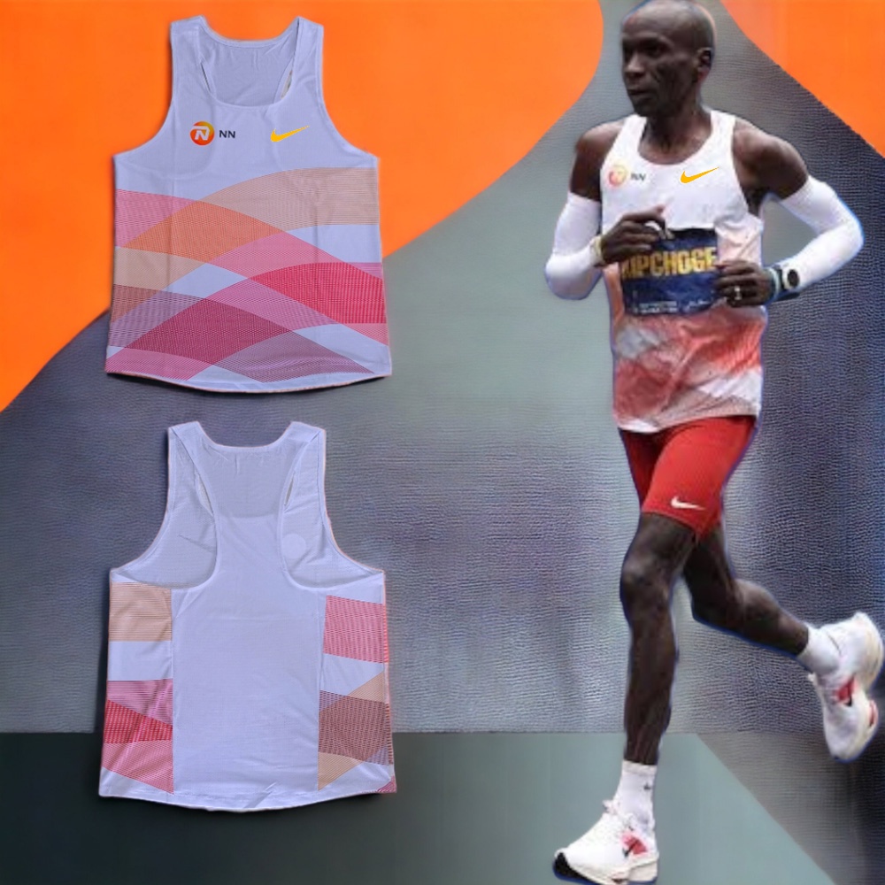 Quick Dry Men Running Singlet Top Sleeveless Singlet Elastic Sport ...
