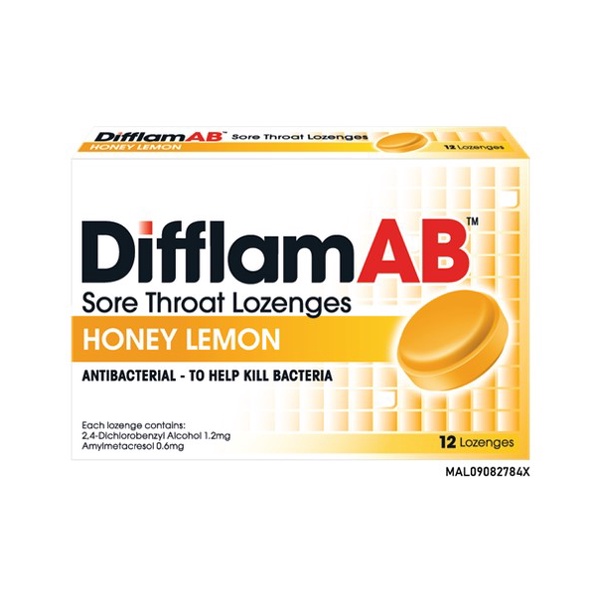 Difflam AB Sore Throat Lozenges Honey Lemon 12s | Lozenges | Shopee ...