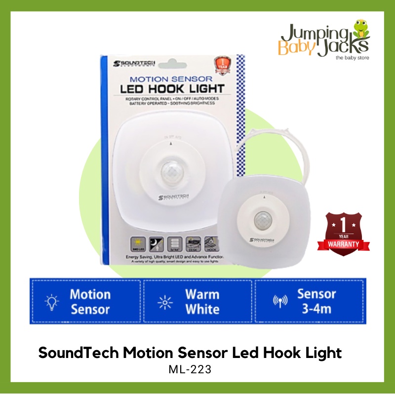SoundTech ML-223 Motion Sensor Led Hook Light | Shopee Malaysia