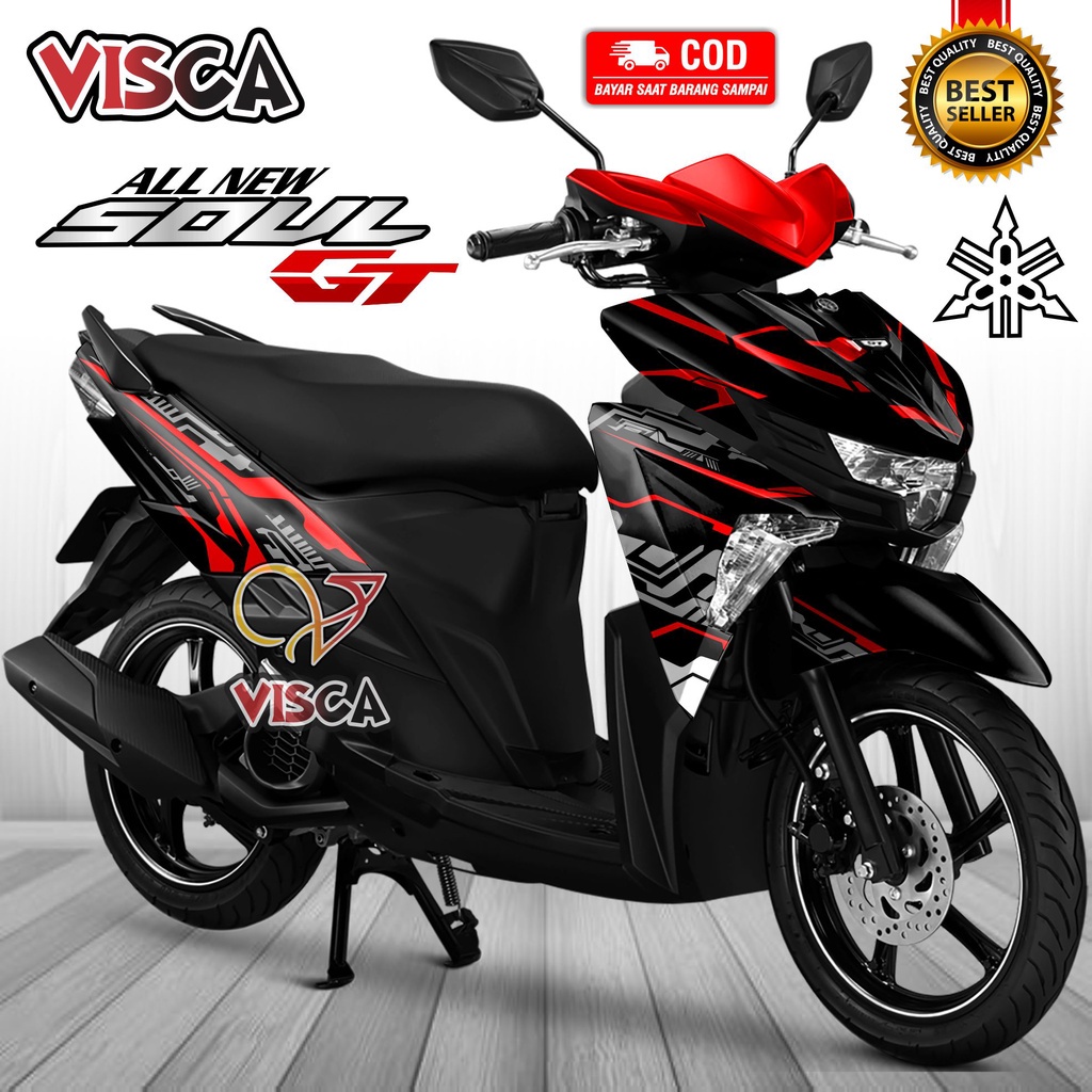 Soul GT 125 Full Body Decal Mio Soul GT 125 Full Body Striping Mio Soul ...