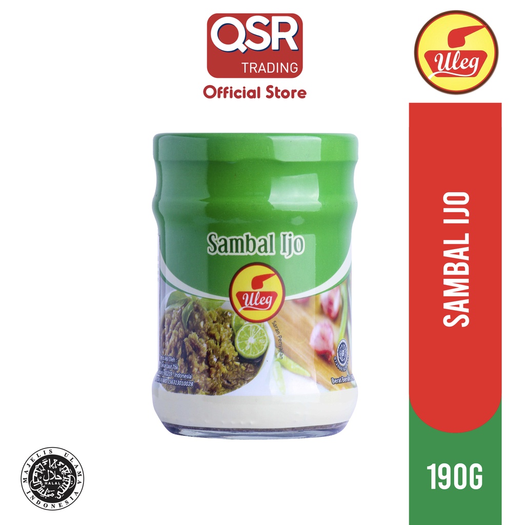SAMBAL ULEG - SAMBAL IJO JAR 190g | Shopee Malaysia