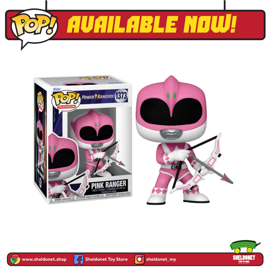 Funko Pop! TV: Mighty Morphin Power Rangers 30th Anniversary - Pink ...