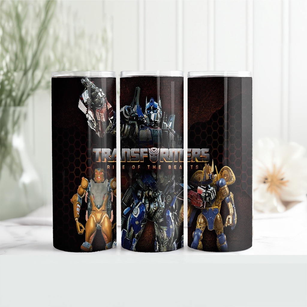 Transformers：The Rise of Ten Thousand Beasts Water Cup Cup with straw ...