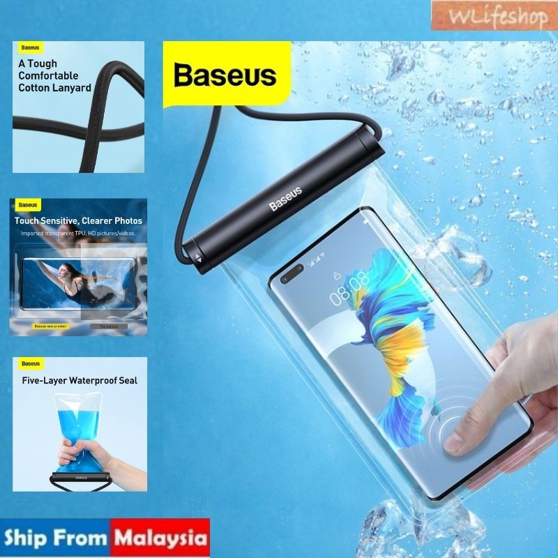 Baseus Waterproof Phone Case for iPhone 13 14 Pro Max Waterproof Phone ...