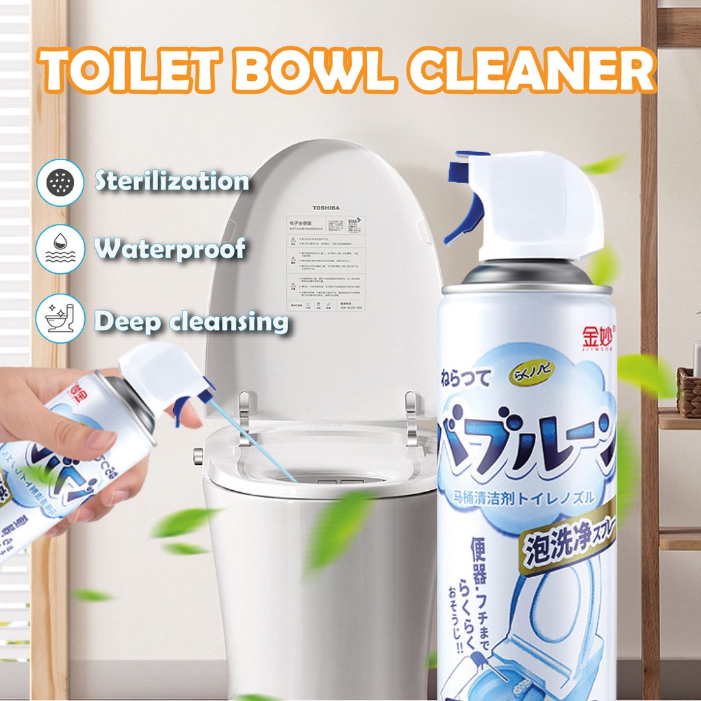 Wahaha Toilet Bowl Cleaner Bathroom Cleaner Foam Cleaner Mousse Spray ...