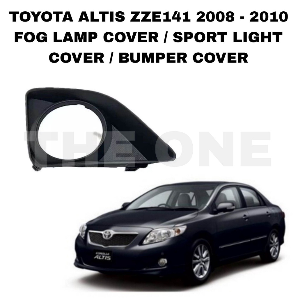 TOYOTA ALTIS ZZE141 2008 - 2010 FOG LAMP COVER / SPORT LIGHT COVER ...