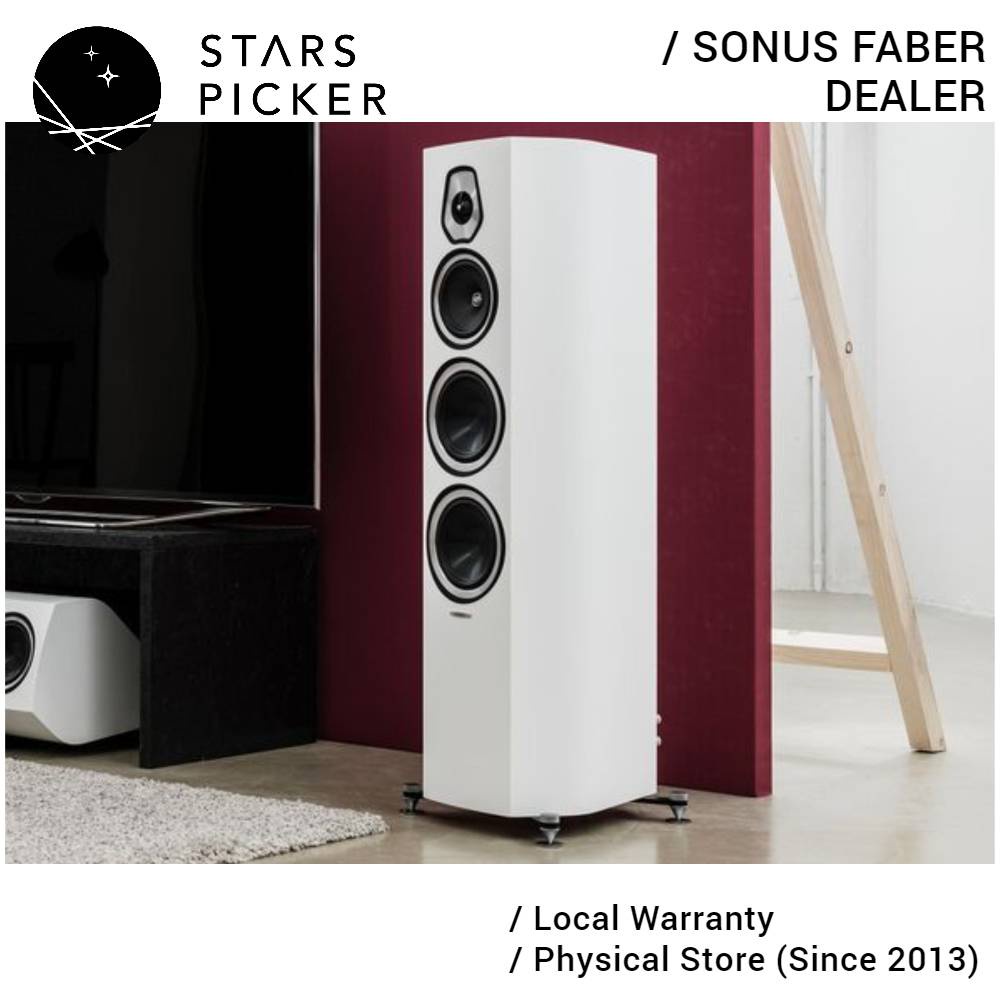 Sonus Faber SONETTO V - Passive 3-way Floorstanding Loudspeaker System ...